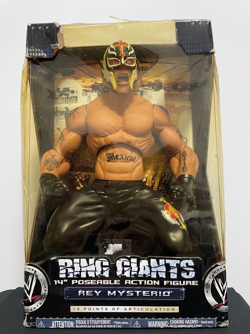WWE Ring Giant Figures, Hobbies & Toys, Toys & Games on Carousell