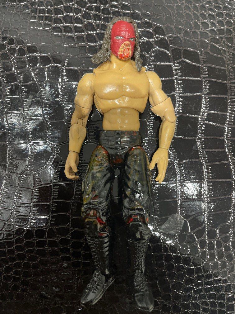 WWF Kane 6 inch Elite custom, Hobbies & Toys, Toys & Games on Carousell