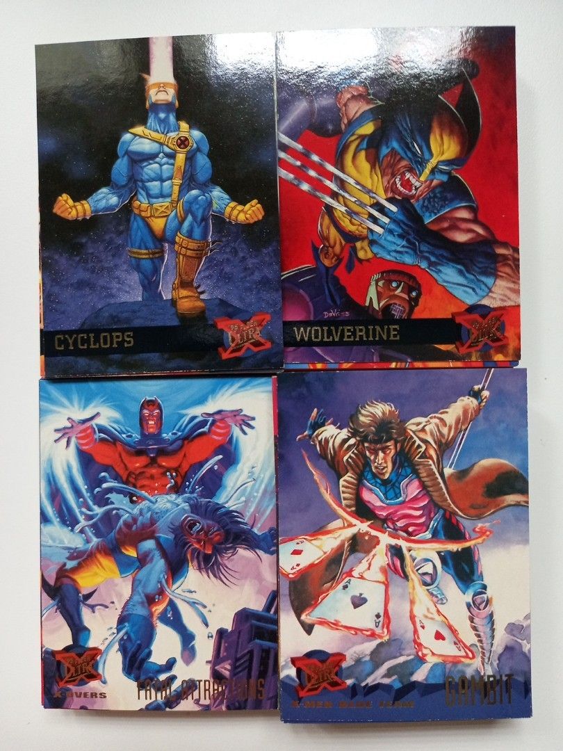 X-Men 1995 Fleer Ultra Trading Cards, about 140 cards, Hobbies & Toys ...