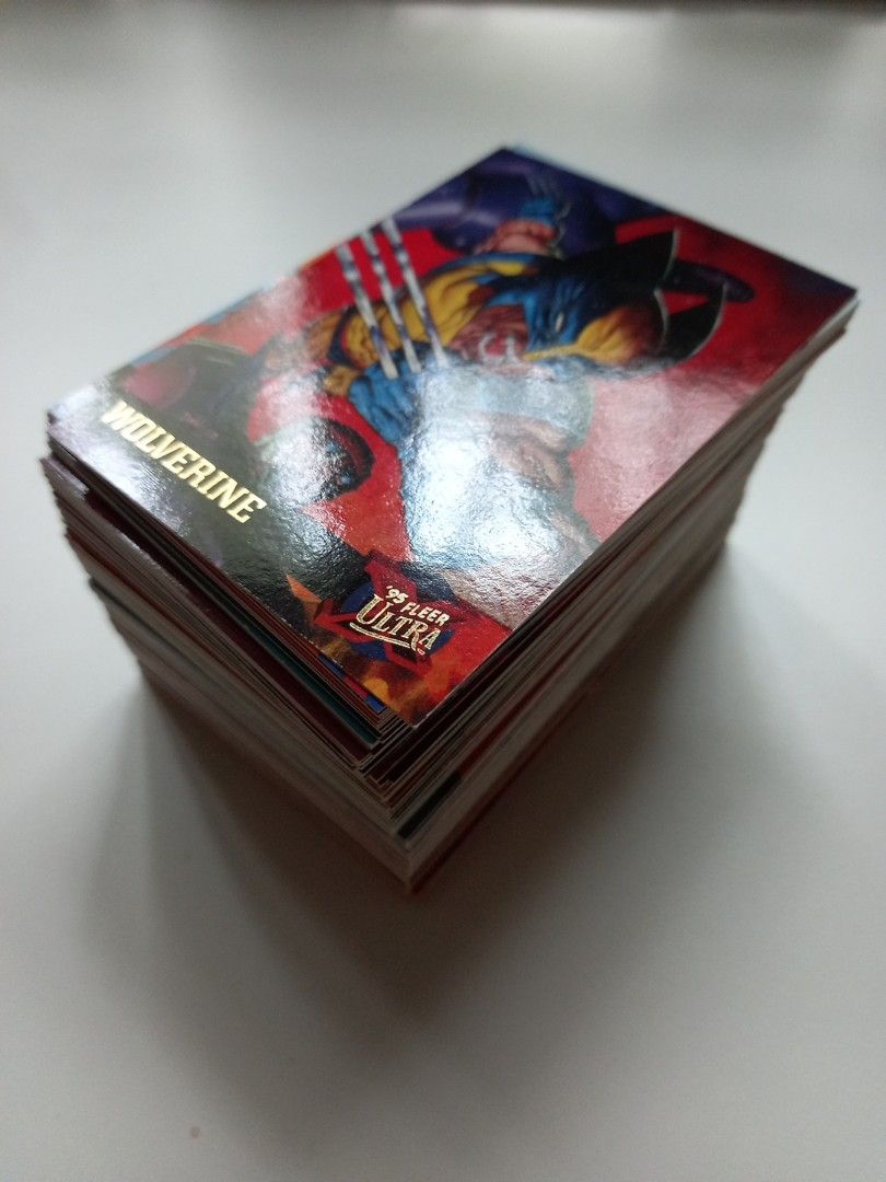 X-Men 1995 Fleer Ultra Trading Cards, about 140 cards, Hobbies & Toys ...