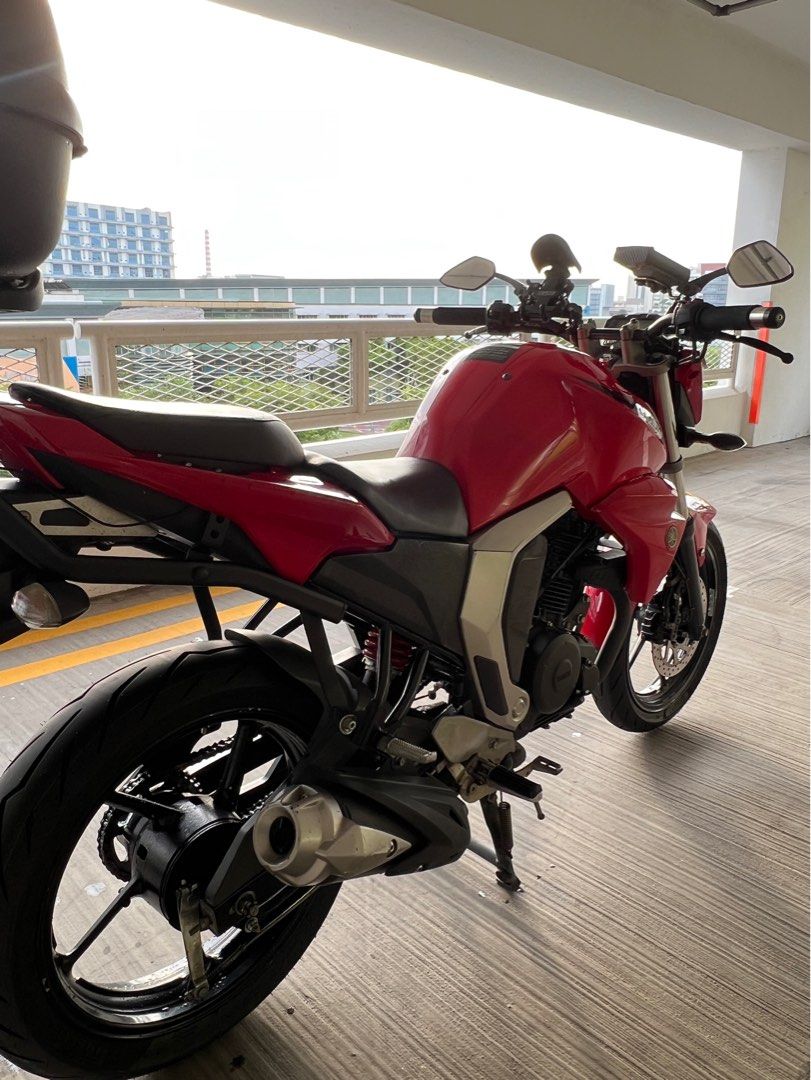 Yamaha FZN150, Motorcycles, Motorcycles for Sale, Class 2B on Carousell