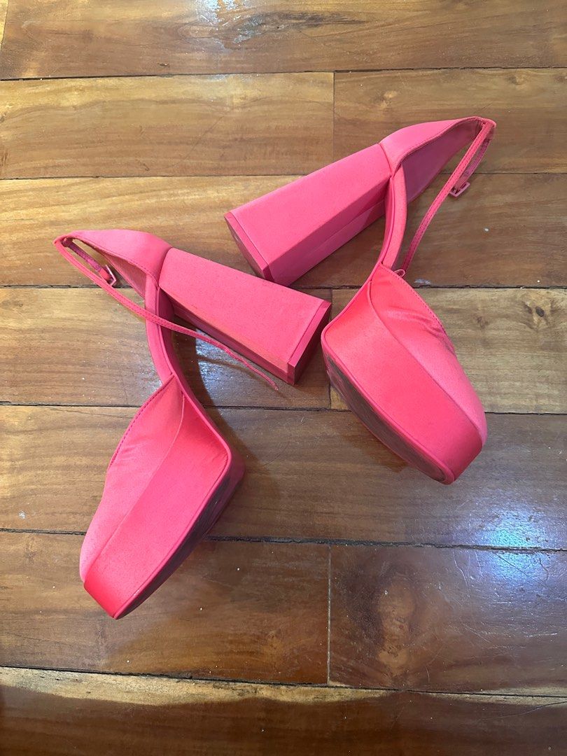 Zara Barbie Platform Heels, Women's Fashion, Footwear, Heels on Carousell