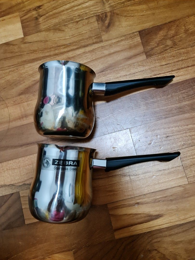 Zebra stainless steel pan / coffee pan, Furniture & Home Living ...