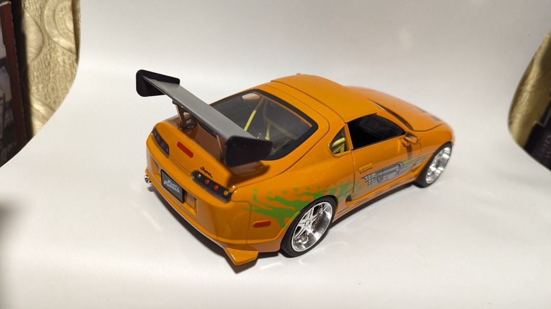 1:18 Scale Jada Fast and Furious Brian’s Toyota Supra Targa Diecast ...