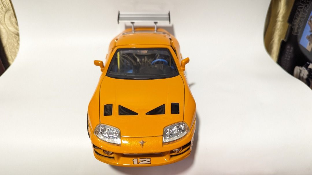 1:18 Scale Jada Fast and Furious Brian’s Toyota Supra Targa Diecast ...