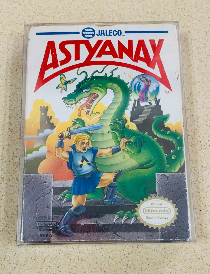 1990 Nintendo NES Astyanax, Video Gaming, Video Games, Nintendo on ...