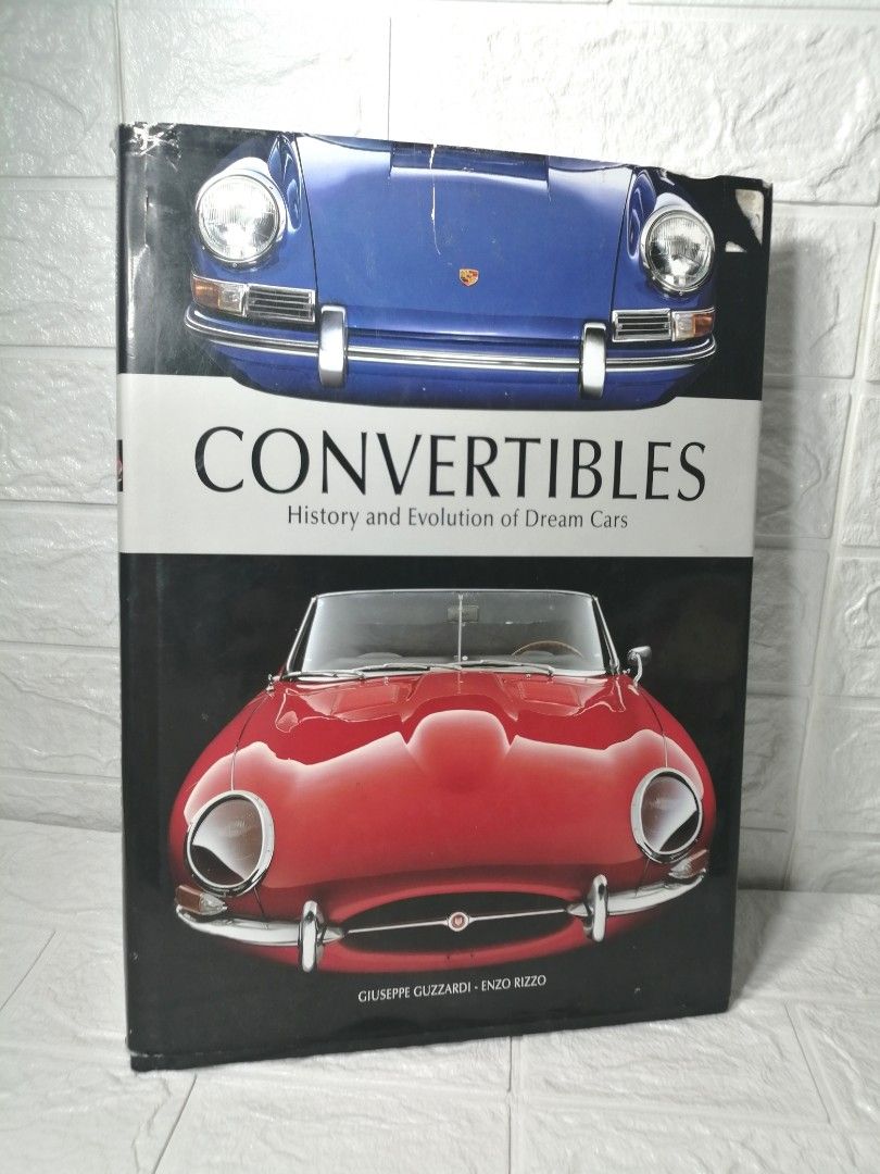 1998 CONVERTIBLES : History and Evolution of Dream Cars RARE Hardbound ...