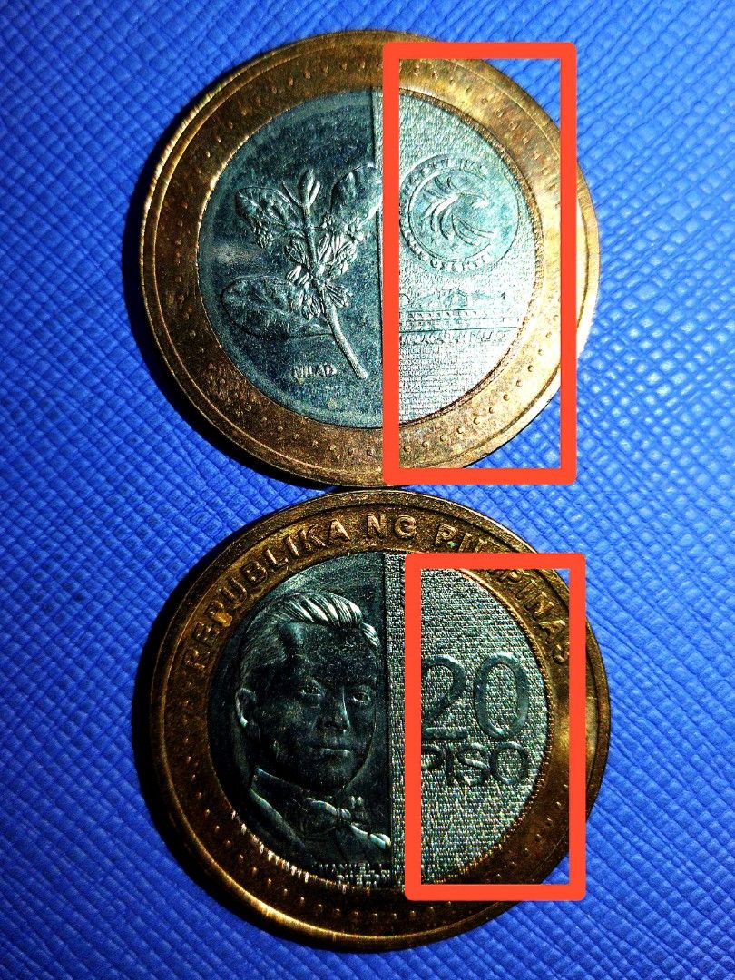 20 Peso Coin 2020 Error Coins, Hobbies & Toys, Memorabilia ...