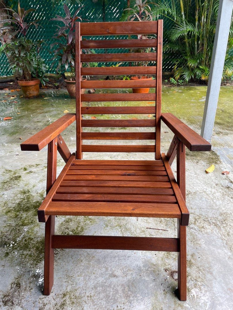 4 Outdoor IKEA Chairs, Furniture & Home Living, Furniture, Chairs on ...