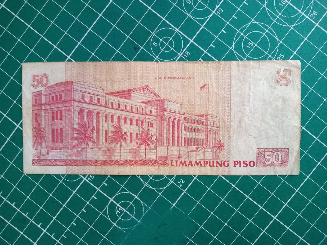 50 LIMAMPUNG PISO PILIPINAS BANKNOTE, Hobbies & Toys, Collectibles ...