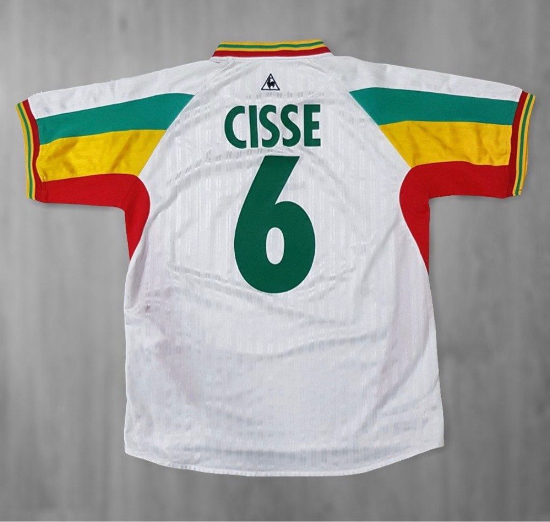 #6 Aliou Cisse World cup 2002 Senegal le cog sportif soccer/football ...