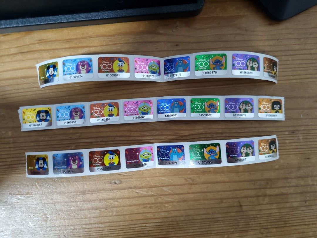 7-11 × Disney 100 stickers!!, Everything Else on Carousell