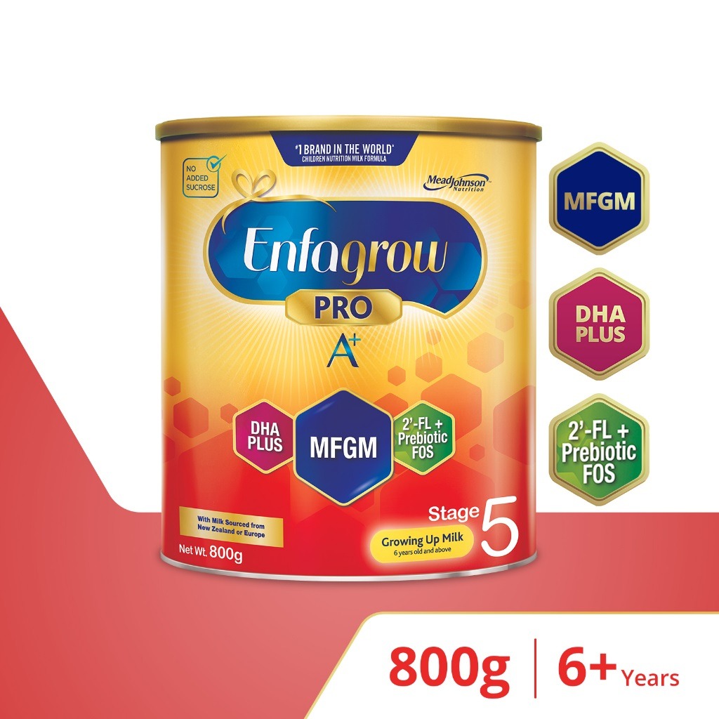 [800g x 1 tin] Enfagrow Pro A+ Stage 5 Baby Milk Powder 800 g per tin ...