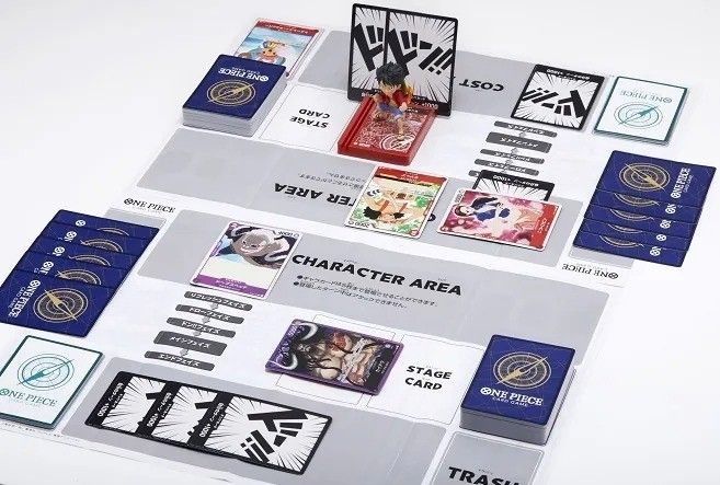 《全新 未開封 現貨》少年JUMP應募限定 WCF 特別篇 LECAFIG 路飛SP卡及咭座 One Piece Card Game ...