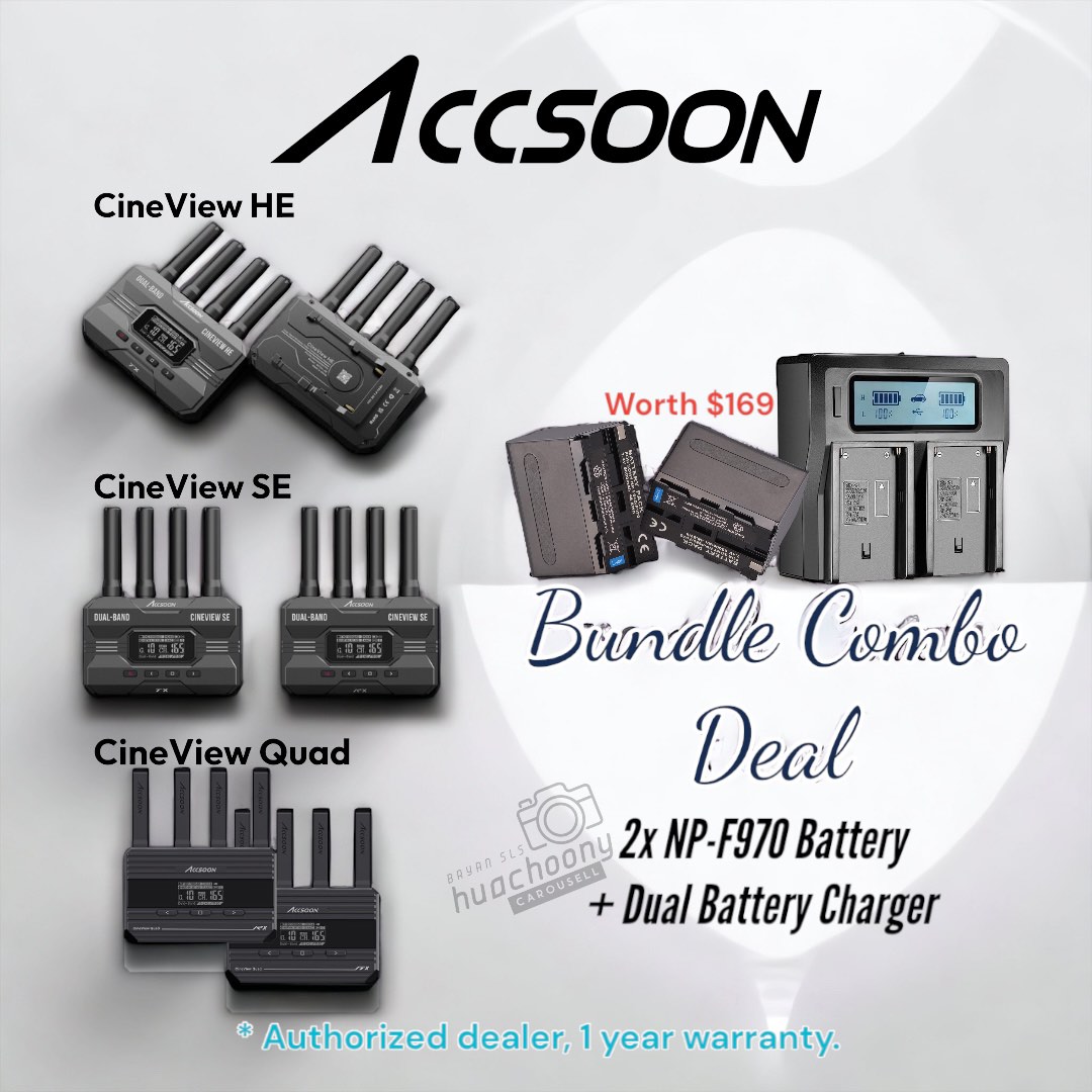 ACCSOON CineView HE | CineView SE | CineView Quad | Cine View | Bundle ...
