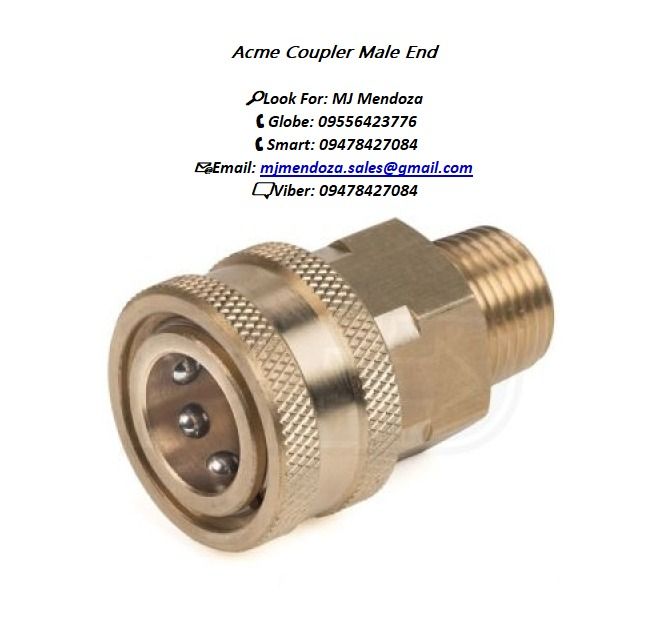 Acme Coupler Male End on Carousell