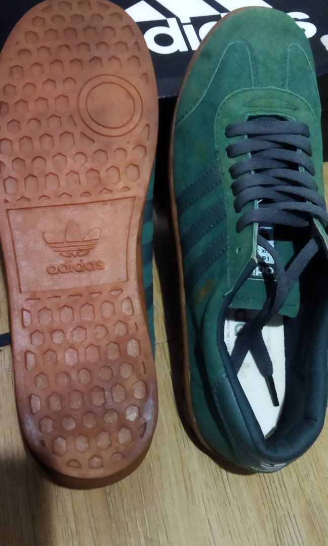 Adidas Hamburg, Fesyen Pria, Sepatu , Sneakers di Carousell