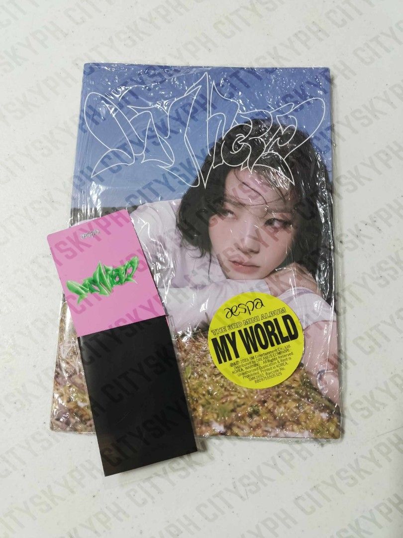 Aespa Sealed My World Album With Karina Withmuu Lucky Draw Intro On