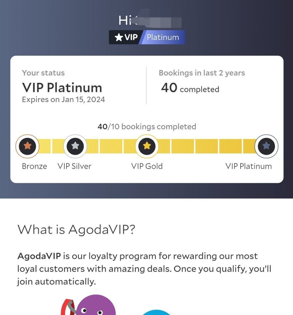 Agoda VIP Platinum Hotel bookings discount voucher, Tickets & Vouchers ...