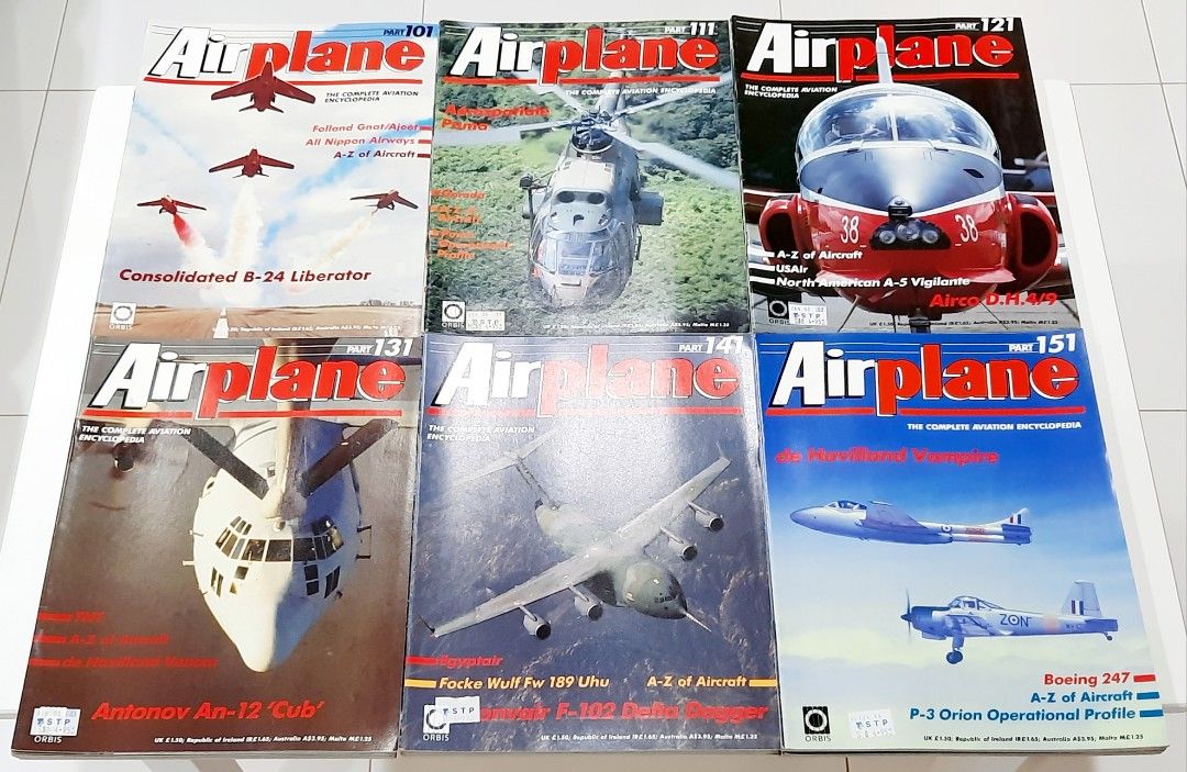 Airplane The Complete Aviation Encyclopedia Part 1-216 (UP: $1066.05 ...