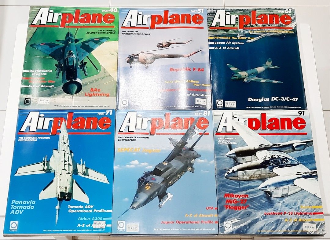 Airplane The Complete Aviation Encyclopedia Part 1-216 (UP: $1066.05 ...
