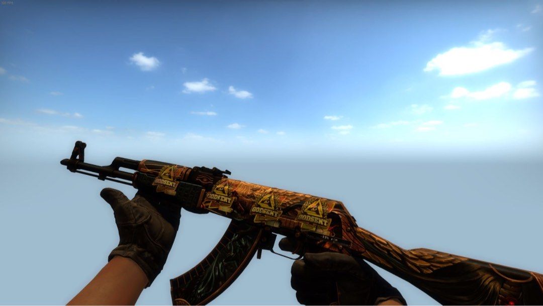 (FN) AK-47 | Legion of Anubis / (FN) M4A1-S | Chantico's Fire (SOLD ...
