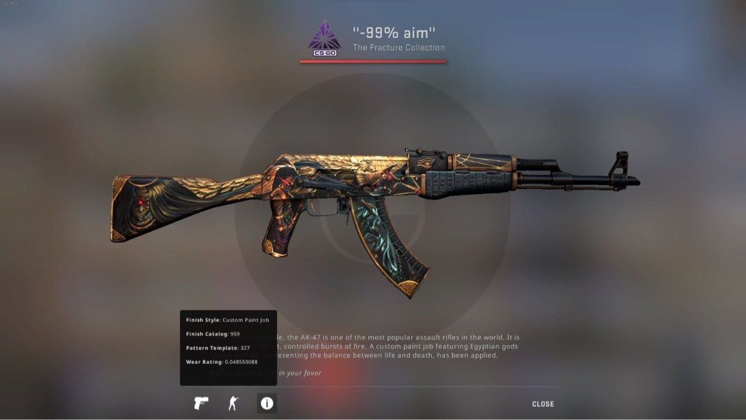 (FN) AK-47 | Legion of Anubis / (FN) M4A1-S | Chantico's Fire (SOLD), Video Gaming, Gaming ...