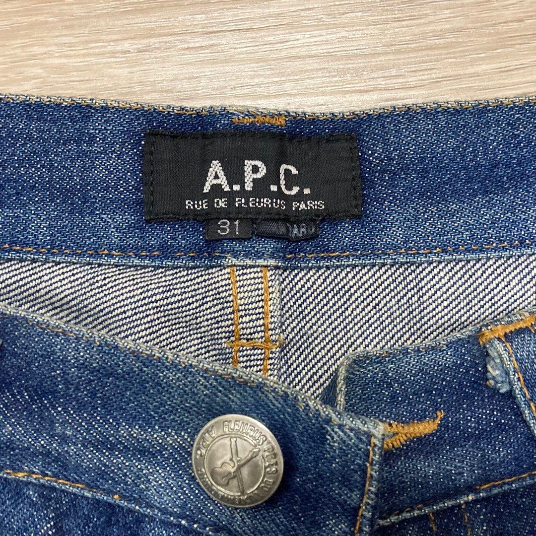 APC Denim Selvedge, Men's Fashion, Bottoms, Jeans on Carousell