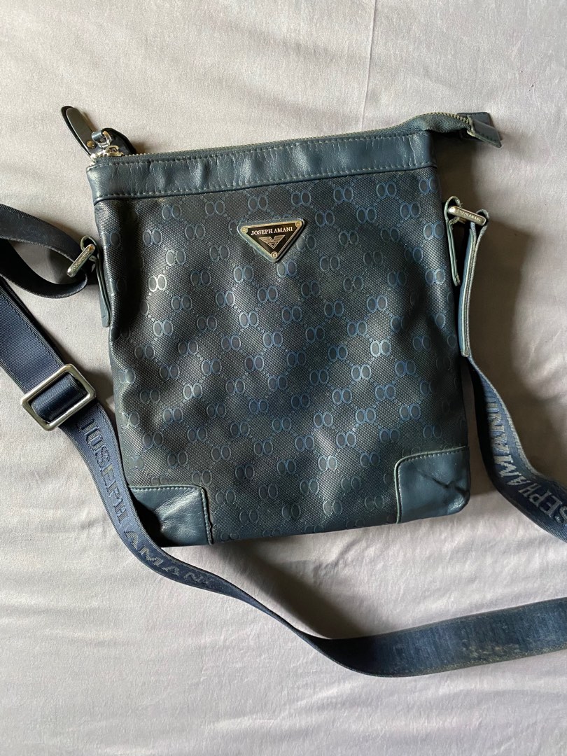 Authentic Joseph Amani sling bag for men on Carousell