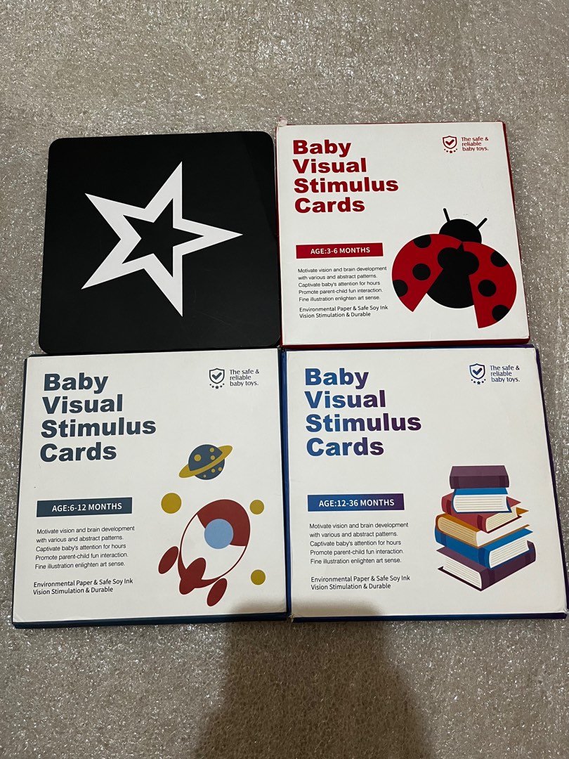 Baby/ Newborn Visual Flash Cards Take all, Babies & Kids, Infant ...