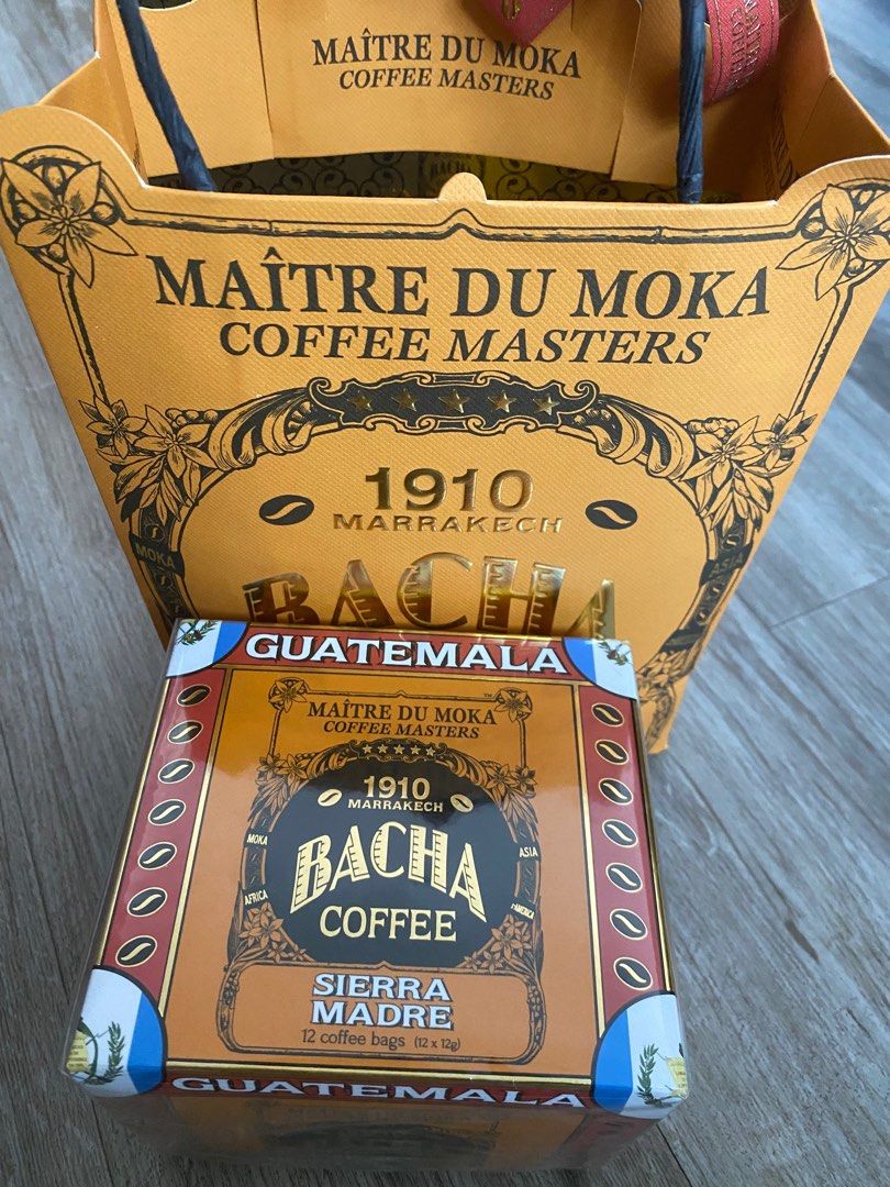 Bacha Coffee, Food & Drinks, Beverages on Carousell