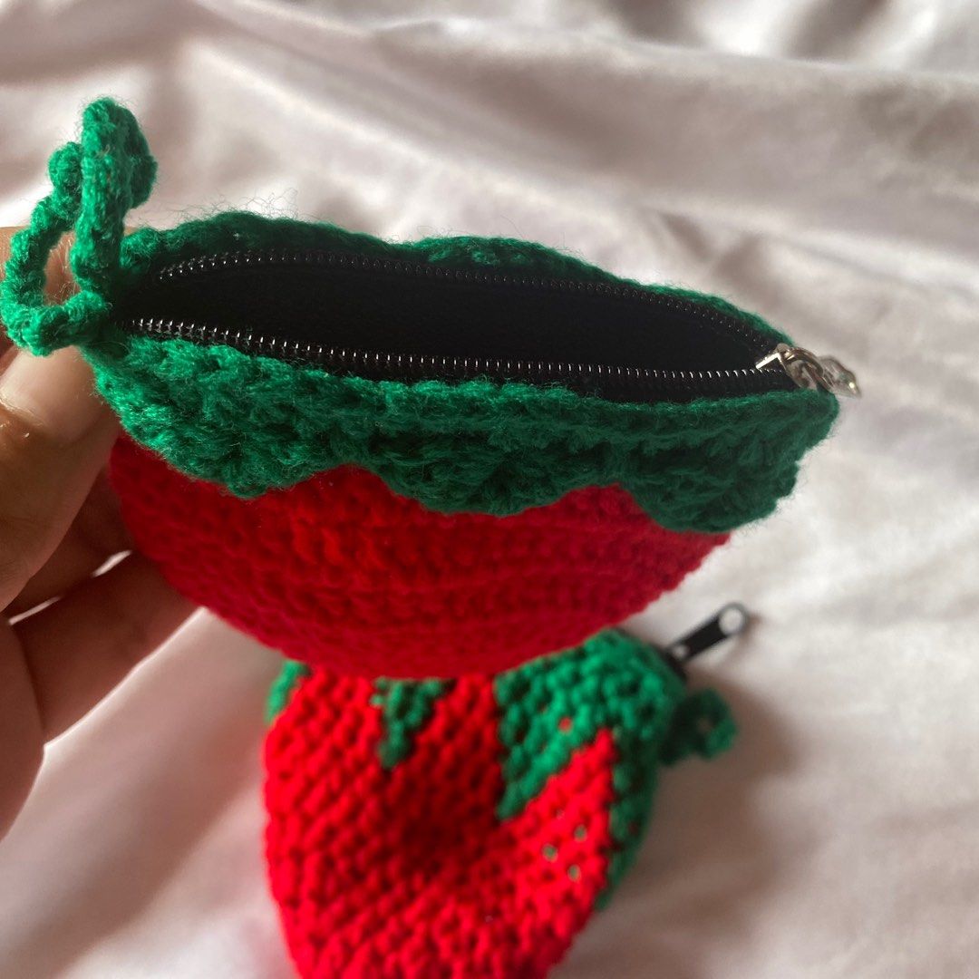 Baguio Strawberry Coin Purse on Carousell