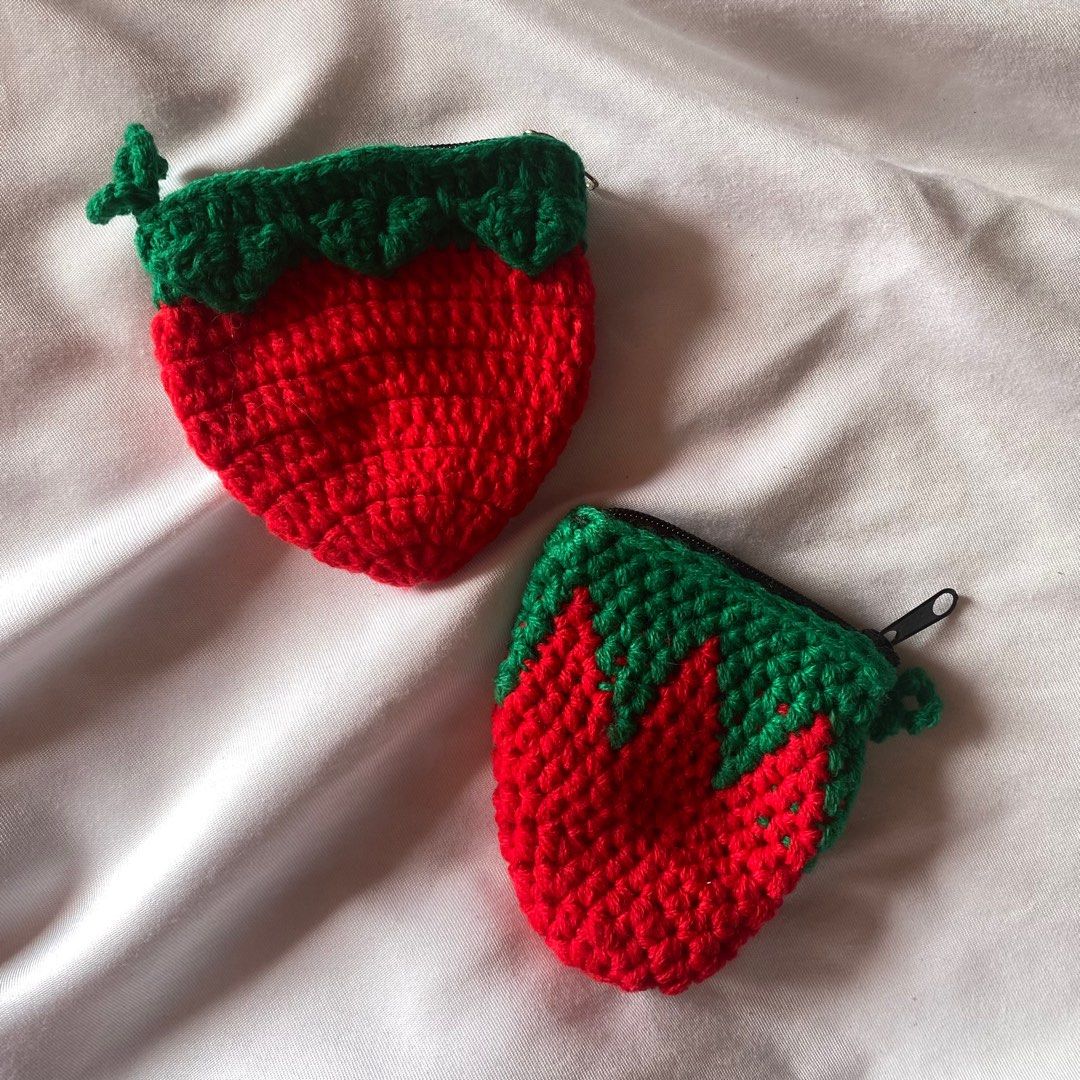 Baguio Strawberry Coin Purse on Carousell