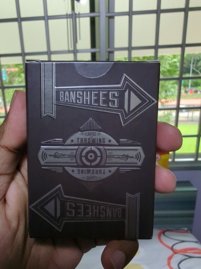 Banshee Throwing Cards, Hobbies & Toys, Toys & Games on Carousell