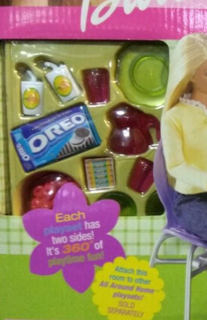 BARBIE - Afternoon Snack Playset, Hobbies & Toys, Toys & Games on Carousell