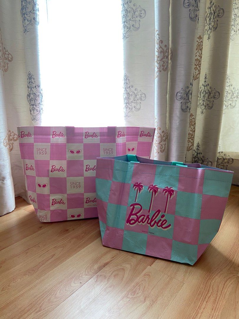 Barbie x Milliot & Co Tote Bag (Small), Women's Fashion, Bags & Wallets ...