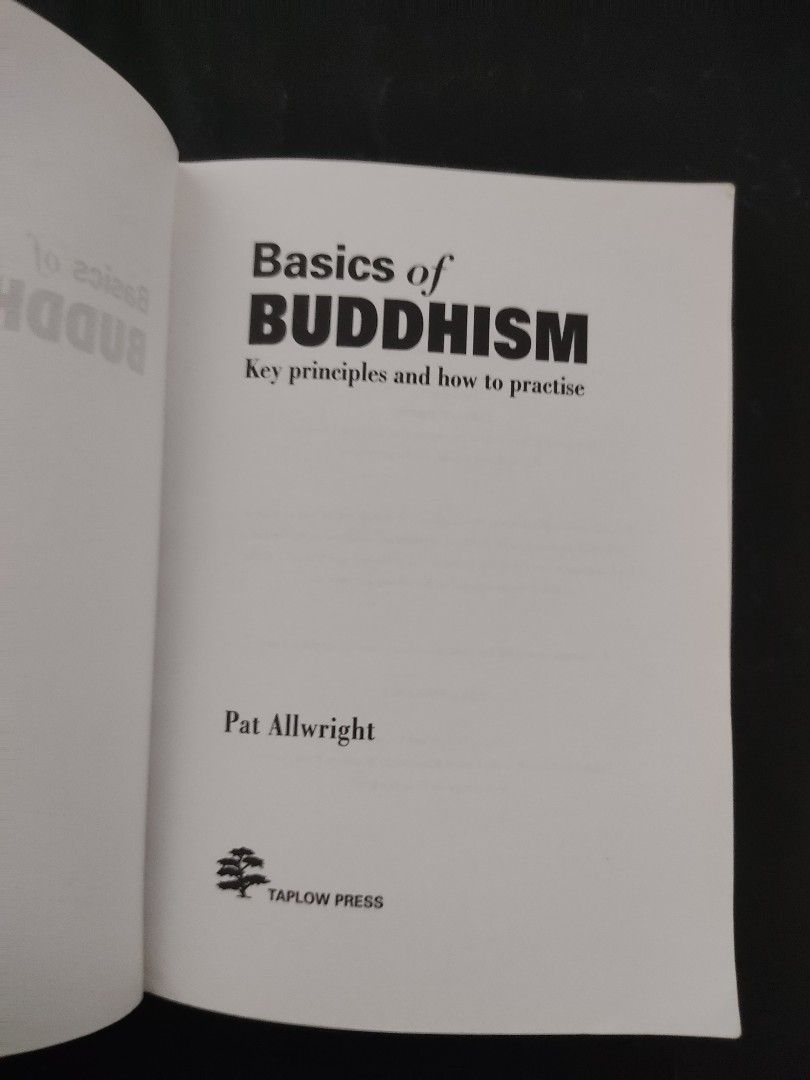 Basics of Buddhism by Allwright on Carousell