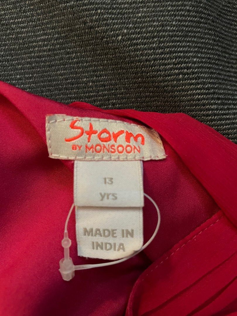 Beautiful Monsoon Red Dress, Babies & Kids, Babies & Kids Fashion on ...