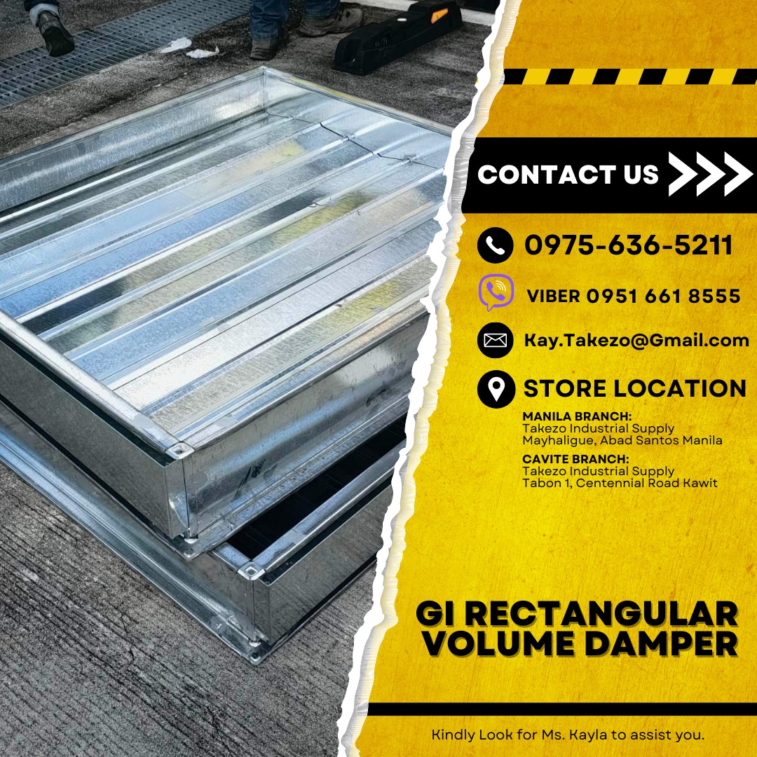 BI RECTANGULAR VOLUME DAMPER on Carousell