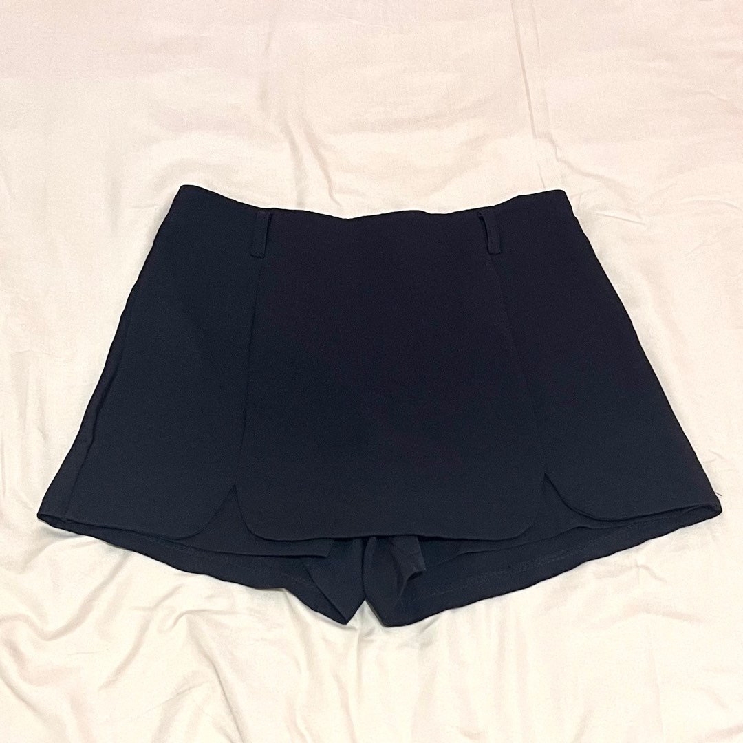 Black Skort, Women's Fashion, Bottoms, Skirts on Carousell