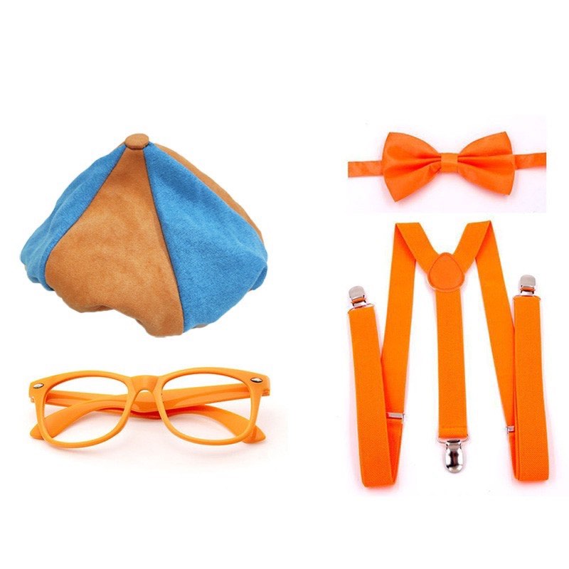 Blippi Cap Cosplay, Babies & Kids, Babies & Kids Fashion on Carousell