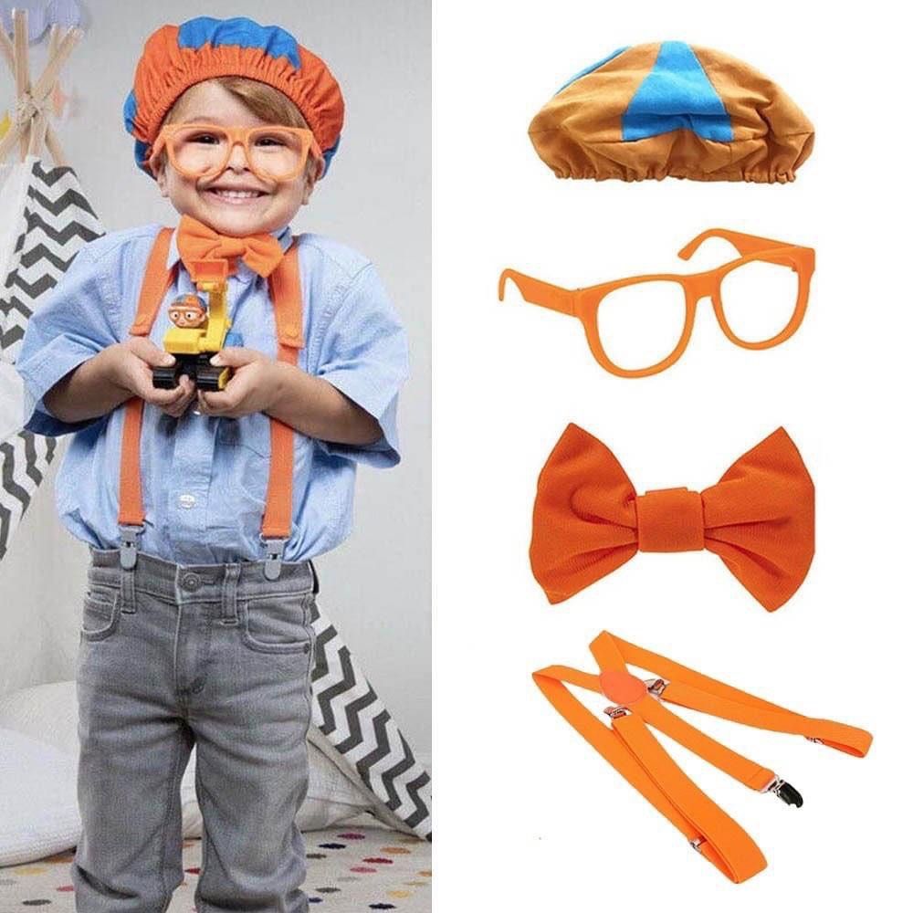 Blippi Cap Cosplay, Babies & Kids, Babies & Kids Fashion on Carousell