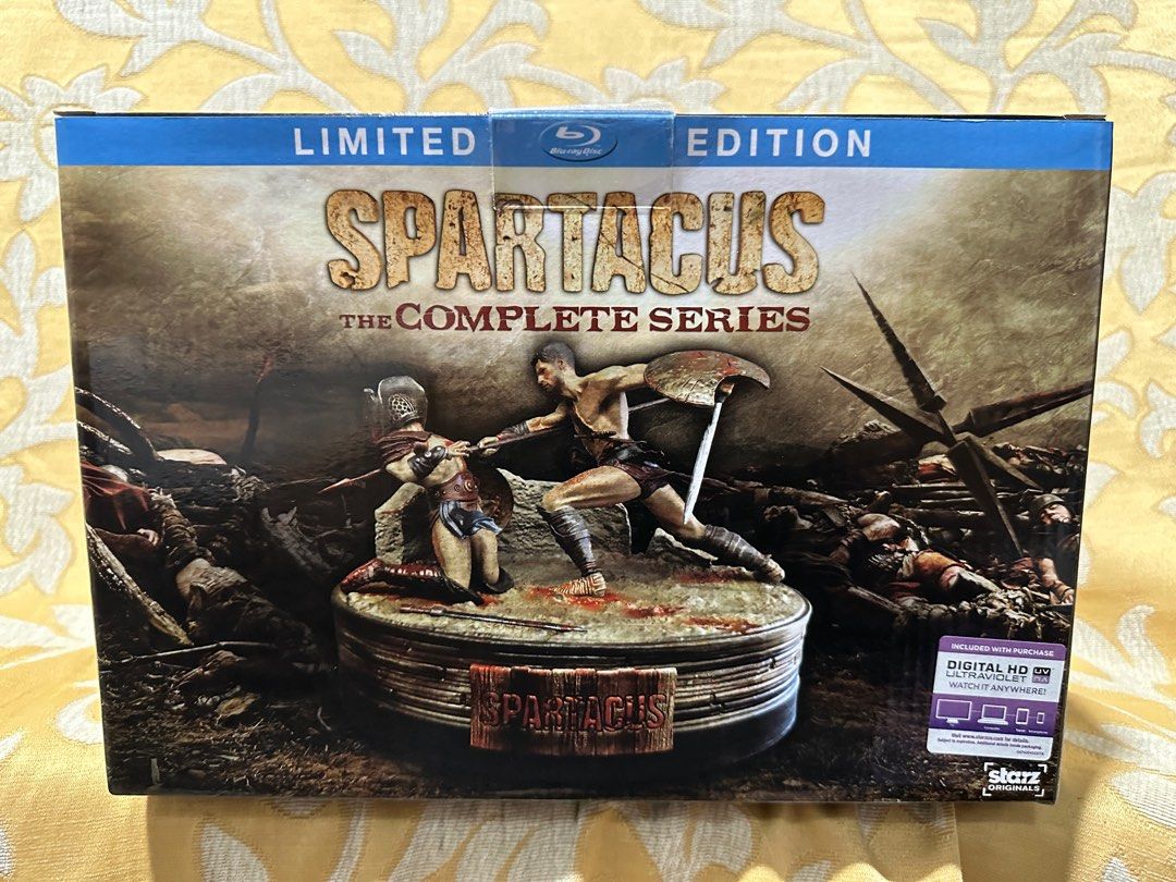 BNIB Spartacus Complete Series Blu-ray + Digital Limited Edition with ...