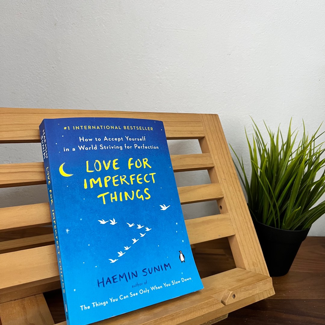 Book clearance ~ Love for imperfect things by Haemin Sunim, Hobbies ...