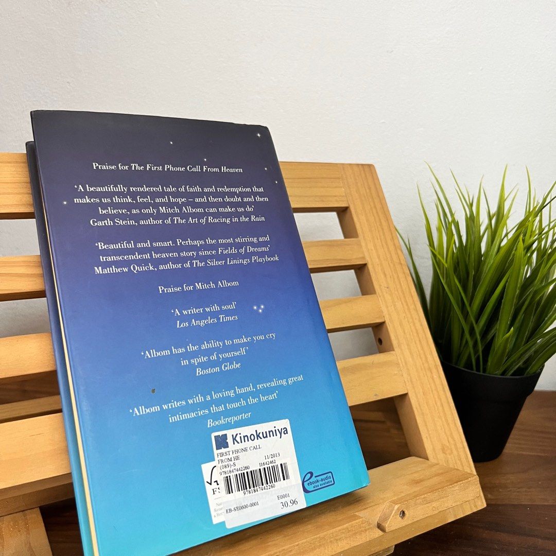 Book Clearance ~ The first phone call from heaven by Mitch Albom ...