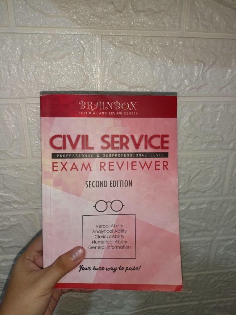 BRAIN BOX - CIVIL SERVICE EXAM REVIEWER, Hobbies & Toys, Books ...
