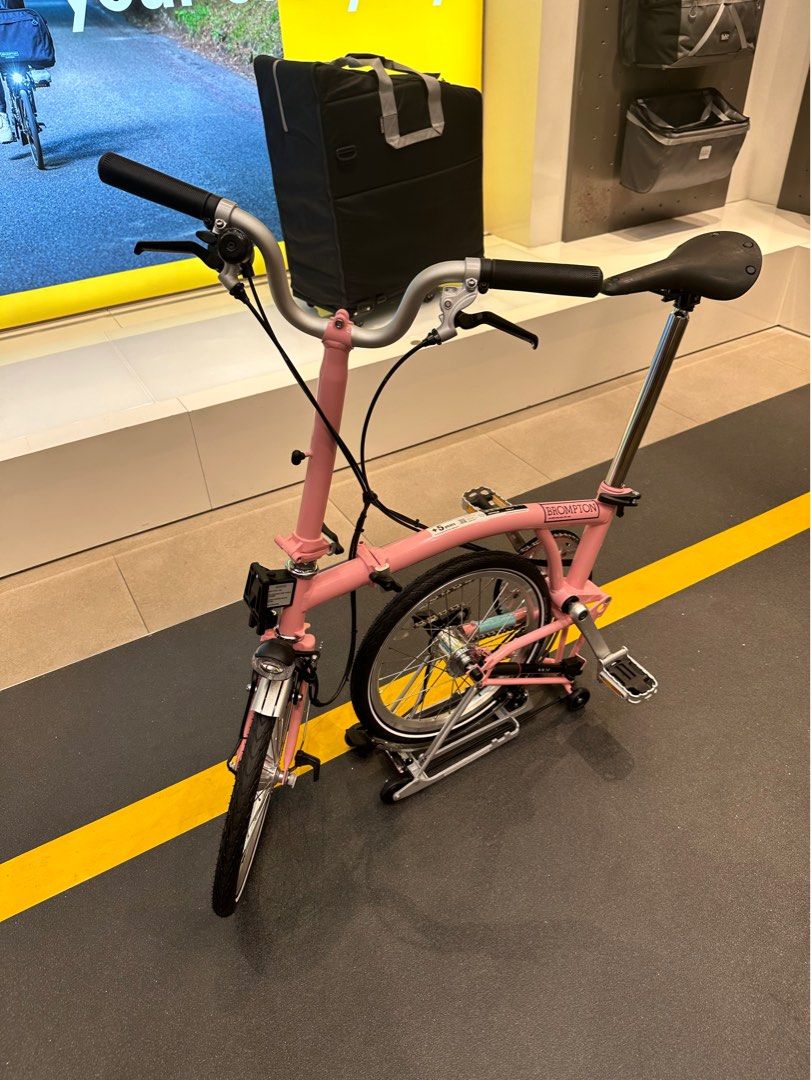 Brand New Brompton Baby Pink, Sports Equipment, Bicycles & Parts ...