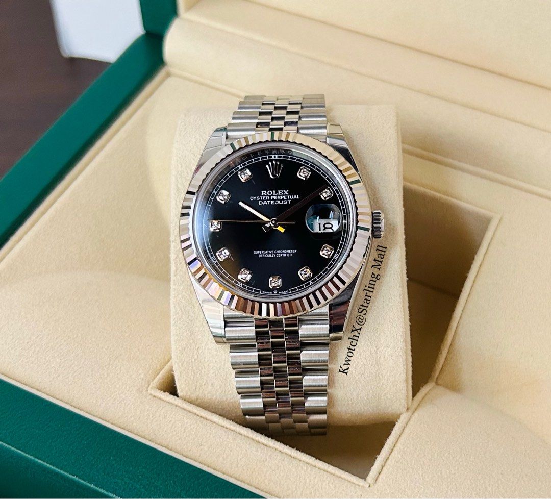 Brand New Full Factory Stickers Rolex Datejust 41 126334, Luxury ...