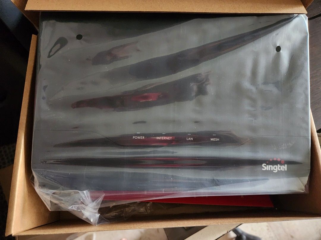 Brand New Singtel Mesh Router Wifi6, Computers & Tech, Parts ...