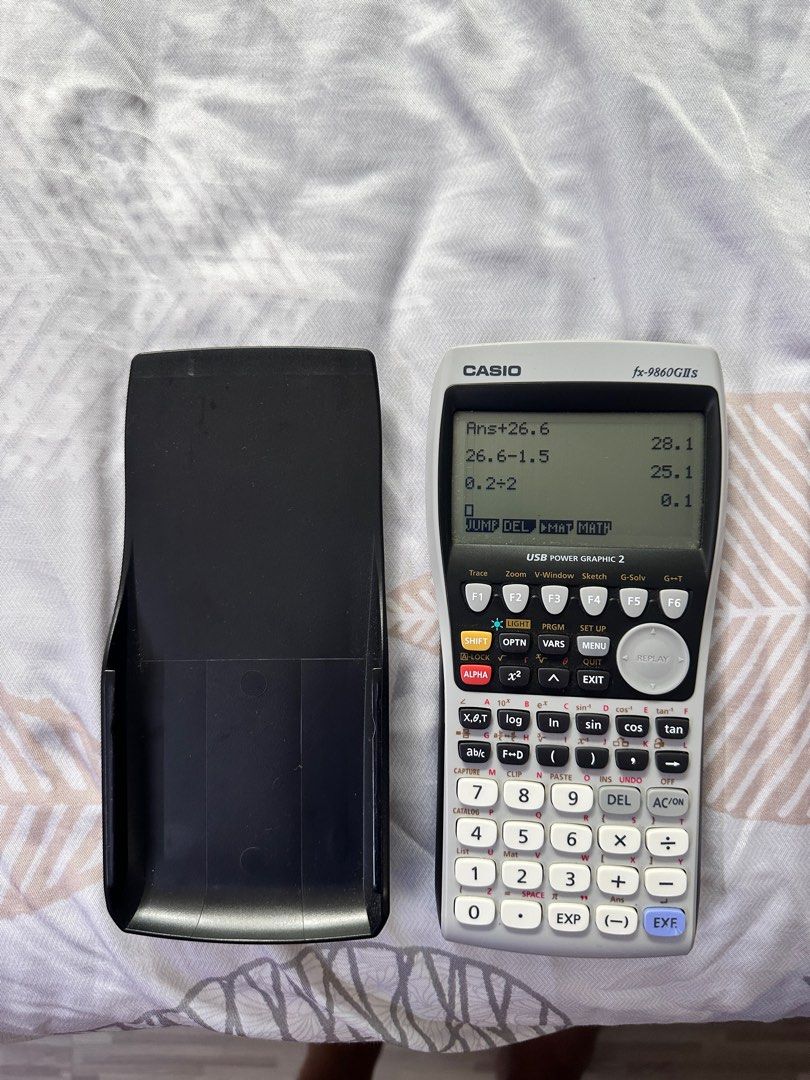 Casio Graphic Calculator (fx-9860GIIs), Hobbies & Toys, Stationery ...